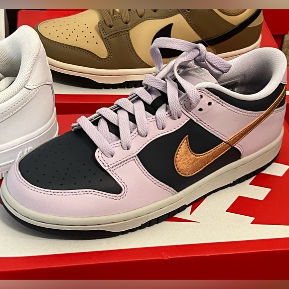 Nike | Shoes | Nike Dunk Low Copper Swoosh | Poshmark
